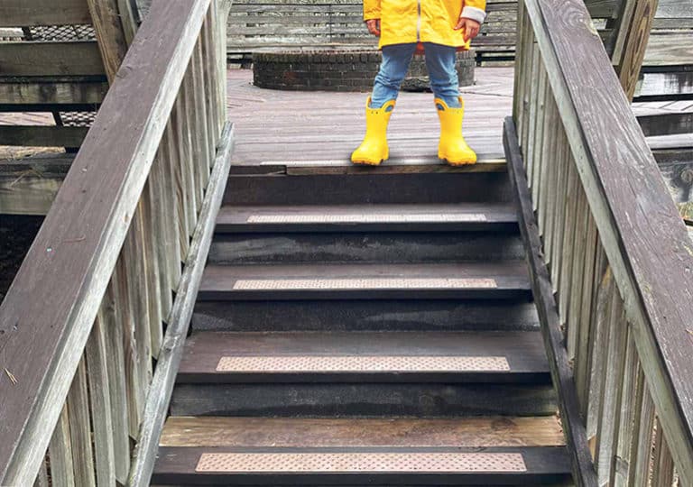 Non-Slip Stair Treads for Outdoors in Spring-Summer by HandiTreads ...