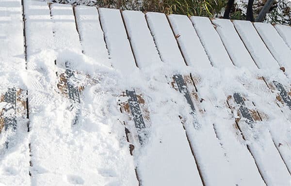 How to Make Trex Decking Less Slippery in the Winter - Handi-Treads ...
